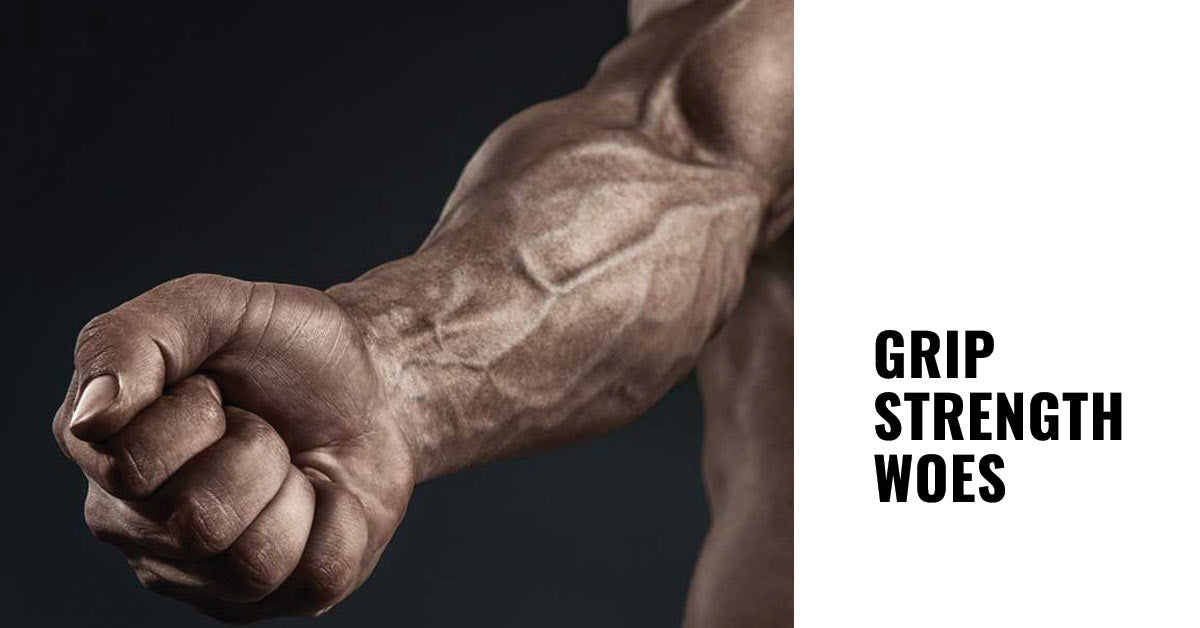 Grip Strength Woes | Blackstone Labs Blog | Improving Grip Strength