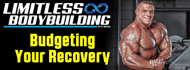 PJ Speaks - Limitless Bodybuilding - Building Your Recovery ...